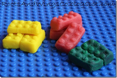 RootsAndWingsCo: Kool Aid Playdough Legos
